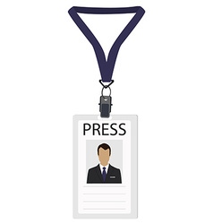 Badge for press Royalty Free Vector Image - VectorStock