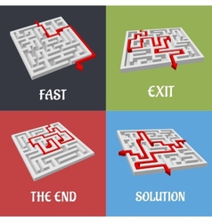 Maze Royalty Free Vector Image - VectorStock