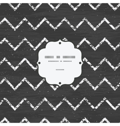 Chalk chevron blackboard vertical border seamless Vector Image