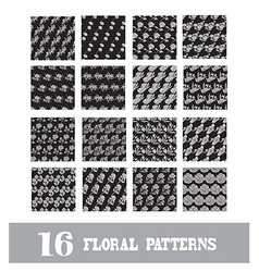 Seamless patterns set Royalty Free Vector Image
