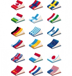 Language flag icons Royalty Free Vector Image - VectorStock