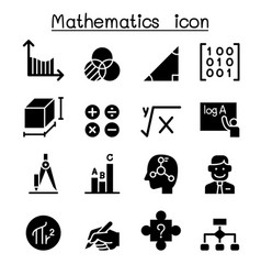 Mathematics logo Royalty Free Vector Image - VectorStock