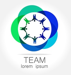 Team unity logo Royalty Free Vector Image - VectorStock