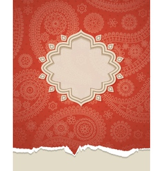 Indian frame Royalty Free Vector Image - VectorStock
