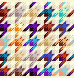 Classic argyle pattern in patchwork style Vector Image