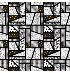 Patchwork seamless texture Royalty Free Vector Image