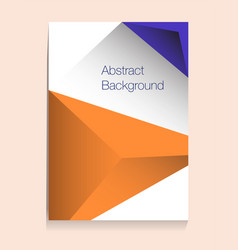 A4 template composition Royalty Free Vector Image