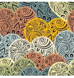 Seamless Ornate Pattern Royalty Free Vector Image