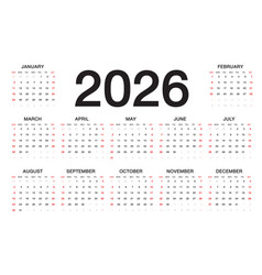 2026 Calendar Vector Images (over 300)