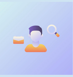 Job available icons collection with smooth style Vector Image