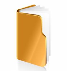 File folder Royalty Free Vector Image - VectorStock