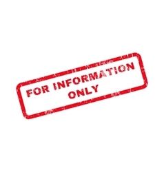 Information Systems Rubber Stamp Royalty Free Vector Image