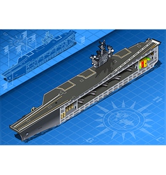 Aircraft carrier Royalty Free Vector Image - VectorStock