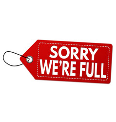 Sorry were full grunge rubber stamp Royalty Free Vector