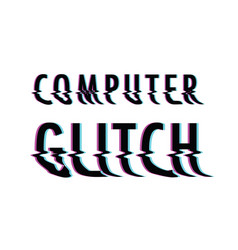 Computer glitch Royalty Free Vector Image - VectorStock