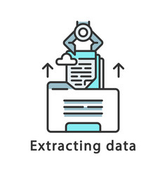 Data Extraction Icon Vector Images (over 300)