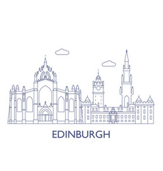 Edinburgh Skyline Vector Images (over 170)