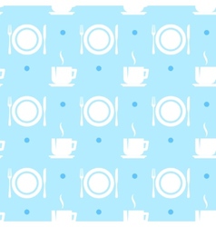 Coffee break seamless background Royalty Free Vector Image