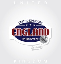 Uk labels Royalty Free Vector Image - VectorStock