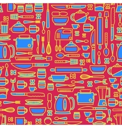 Kitchen pattern Royalty Free Vector Image - VectorStock