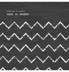 Chalk chevron blackboard vertical border seamless Vector Image