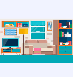 Empty Living Room Vector Images (over 4,800)