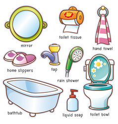 Bedroom element Royalty Free Vector Image - VectorStock