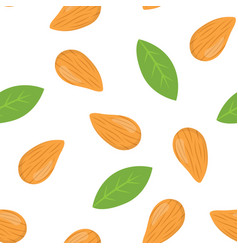 Almond icon Royalty Free Vector Image - VectorStock