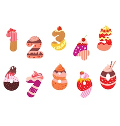 How to write number two worksheet Royalty Free Vector Image