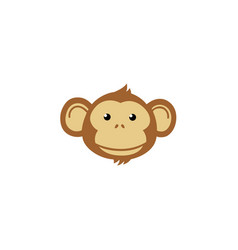 Kids with monkey Royalty Free Vector Image - VectorStock