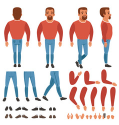 Cartoon Characters Front and Side View Vector Images (over 660)