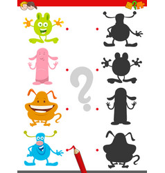Match creatures with their homes Royalty Free Vector Image