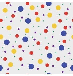 Abstract color rings seamless Royalty Free Vector Image