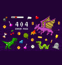 Error pixel glitch Royalty Free Vector Image - VectorStock