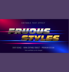 Fast and furious style fonts Royalty Free Vector Image
