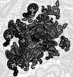 Embroidery skull design Royalty Free Vector Image