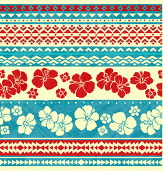 Tribal Aztec vintage seamless pattern Royalty Free Vector