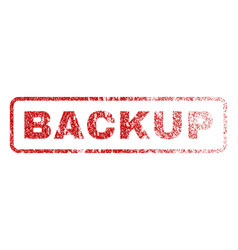 Backup Rubber Stamp Royalty Free Vector Image - VectorStock