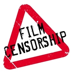 Film Censorship rubber stamp Royalty Free Vector Image