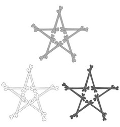 Devil Five Pointed Star Vector Images (55)