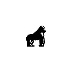 Silverback logo Royalty Free Vector Image - VectorStock