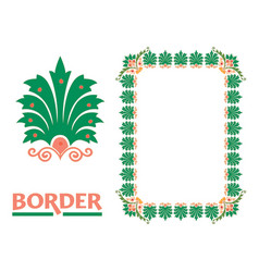 Decorative framework borders Royalty Free Vector Image