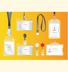 Blank badges template Royalty Free Vector Image