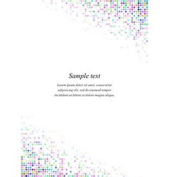 Red page corner design template Royalty Free Vector Image