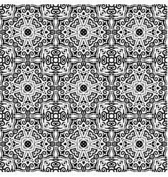 Intricate lace pattern background Royalty Free Vector Image