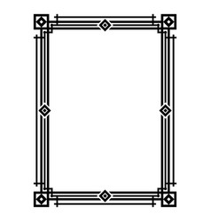 Border frame 0014 col Royalty Free Vector Image