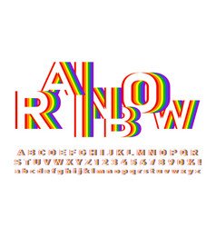 Rainbow Font Vector Images (over 14,000)