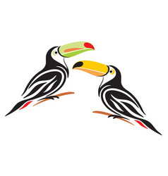 Toukan Royalty Free Vector Image - VectorStock