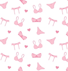 Sexy girl in pink lingerie Royalty Free Vector Image