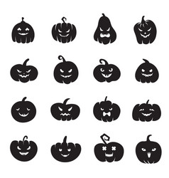 Pumpkins Angry 3 Royalty Free Vector Image - VectorStock